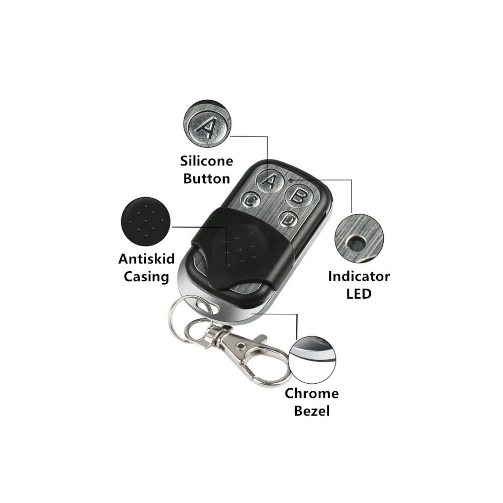 iSecure ICL-433MHz-4Button-Remote - ITPLUS